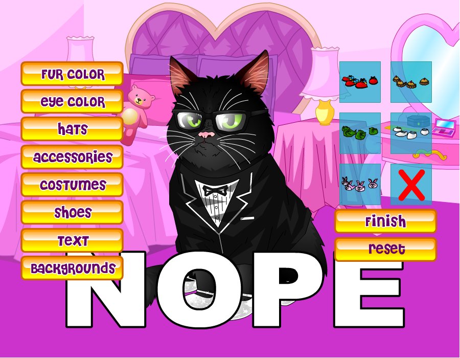 Grumpy cat - ubieranki Jeja.pl