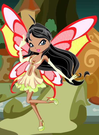 Chibi Bloom z Winx Club - ubieranki Jeja.pl