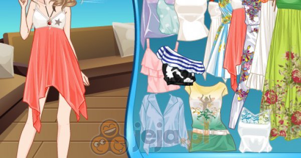 Wakacje nad morzem - ubieranki Jeja.pl