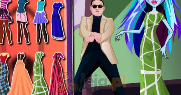 Monster High Gangnam Style - ubieranki Jeja.pl