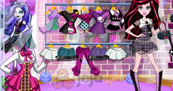 W sklepie Monster High - ubieranki Jeja.pl