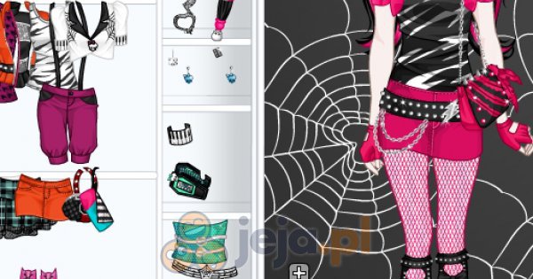 Bohaterka Monster High - ubieranki Jeja.pl