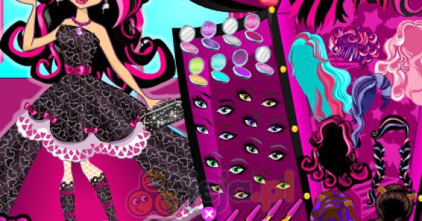 Księżniczka Monster High - ubieranki Jeja.pl