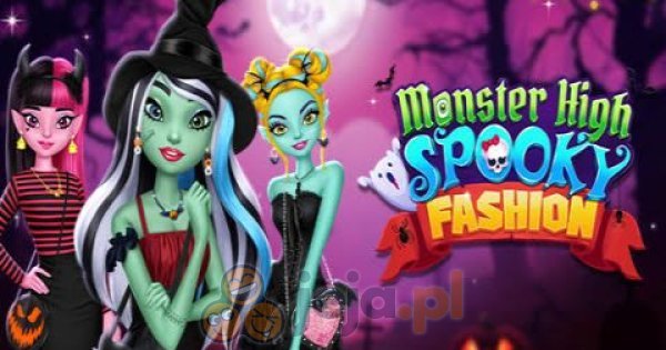 Upiorna moda Monster High - ubieranki Jeja.pl