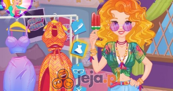 Wakacje z księżniczkami - ubieranki Jeja.pl