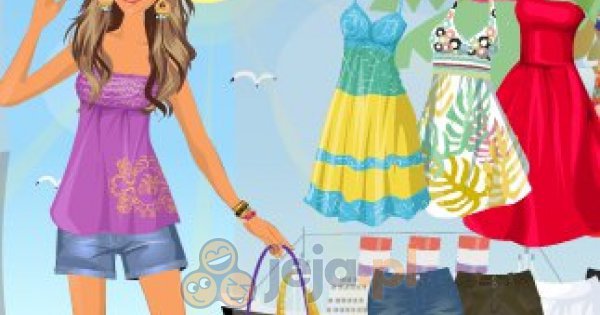 Wakacje nad morzem - ubieranki Jeja.pl