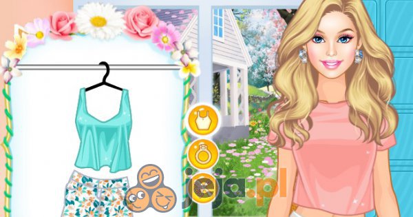 Barbie i cztery pory roku - ubieranki Jeja.pl