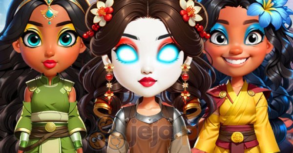 Magia żywiołów - ubieranki Jeja.pl