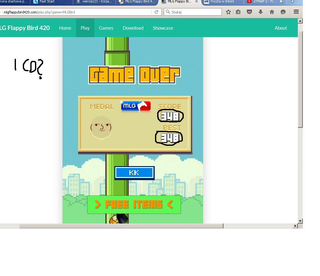 MLG Flappy Bird 420 - gry Jeja.pl