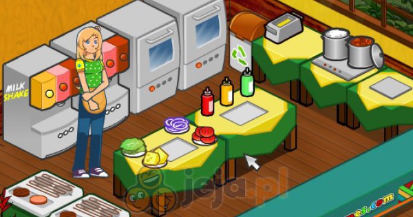 Hamburgerowa restauracja 2 - gry Jeja.pl