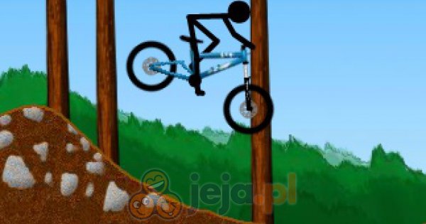 Patyczak na rowerze - gry Jeja.pl