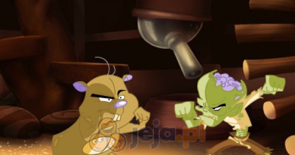Zombie vs chomik - gry Jeja.pl
