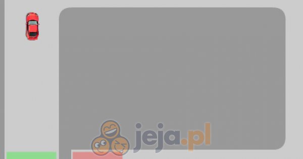 Czerwony samochód - gry Jeja.pl