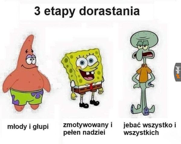 Etapy dorastania - Jeja.pl