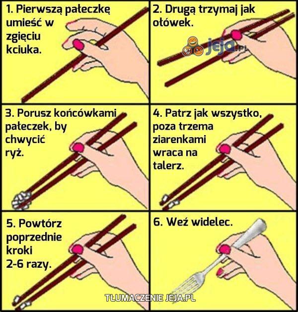 Jak jeść pałeczkami? - Jeja.pl Jak jeść pałeczkami? - Jeja.pl