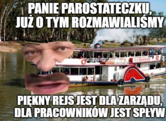 Spływ statkiem - Jeja.pl
