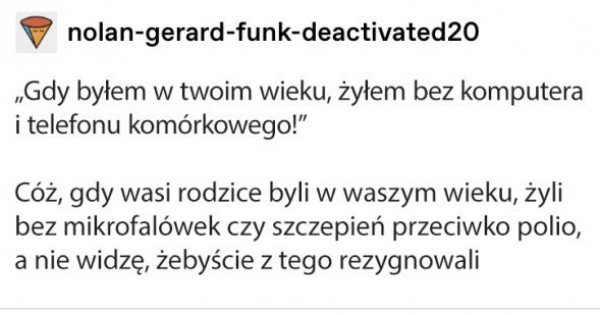 Za naszych czasów... - Jeja.pl