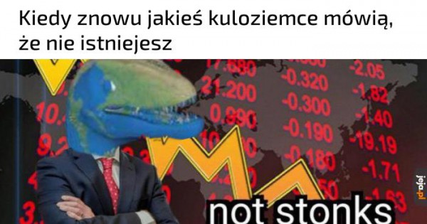 Ziemia jest w kształcie dinozaura - Jeja.pl