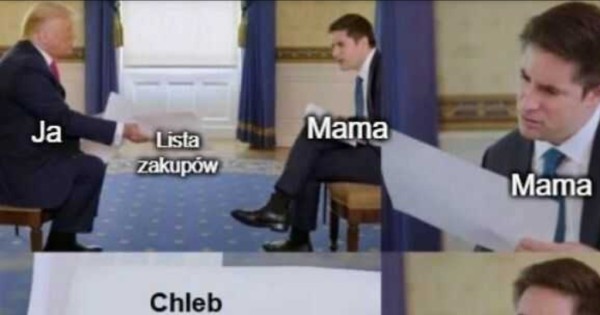 Podstawowe zakupy mamo. Sama to pisałaś - Jeja.pl