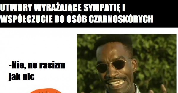Jak mnie denerwuje brak możliwości jakiekolwiek przekonania ich do tego, że to nie rasizm - Jeja.pl