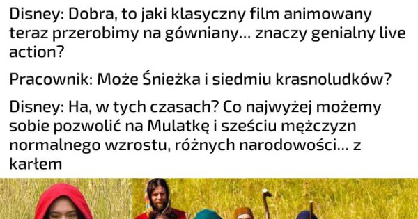 Śnieżka to po angielsku Snow White jakby co ale wolałem dać po naszemu - Jeja.pl