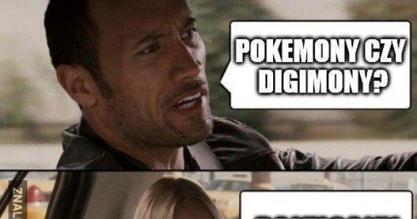 Pokemony czy Digimony? - Jeja.pl