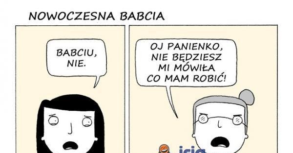 Nowoczesna babcia - Jeja.pl