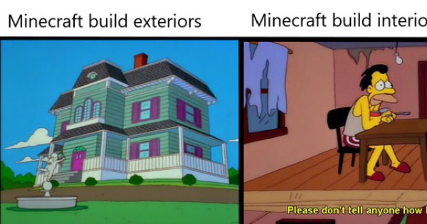 A Ty dbasz o wnętrza w Minecrafcie? - Jeja.pl