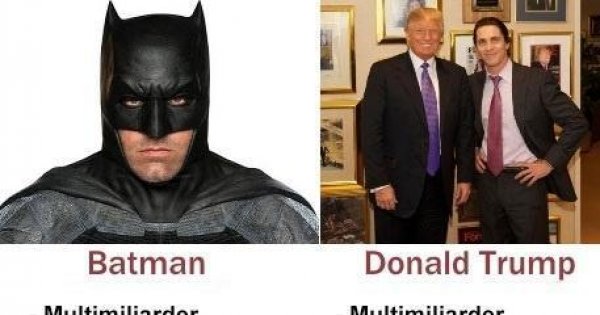 Batman vs Trump - Jeja.pl