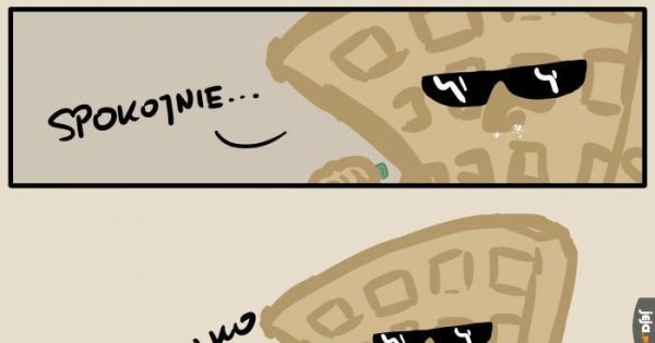 Gofry z pudrem są spoko - Jeja.pl