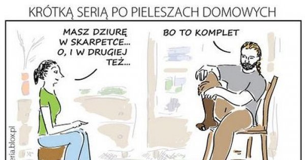 Dziura w skarpecie - Jeja.pl
