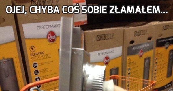 Ojej, chyba coś sobie złamałem... - Jeja.pl