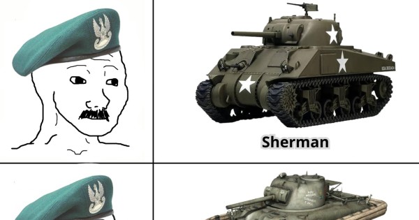 Beton Wojska Polskiego be like: - Jeja.pl