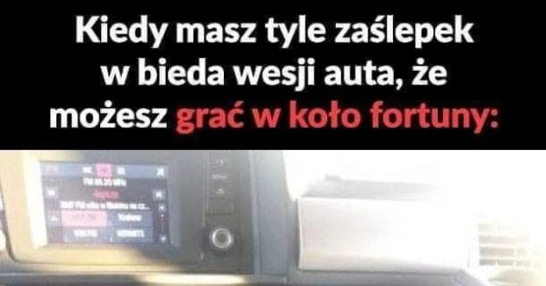 Bieda fura - Jeja.pl
