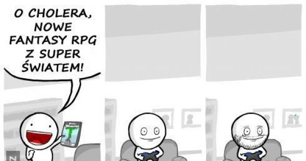 Typowy gracz RPG - Jeja.pl