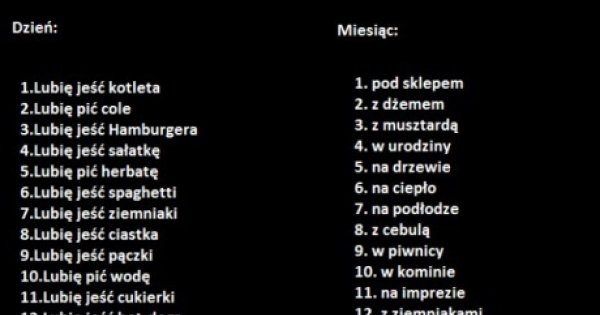 A Ty co lubisz? - Jeja.pl