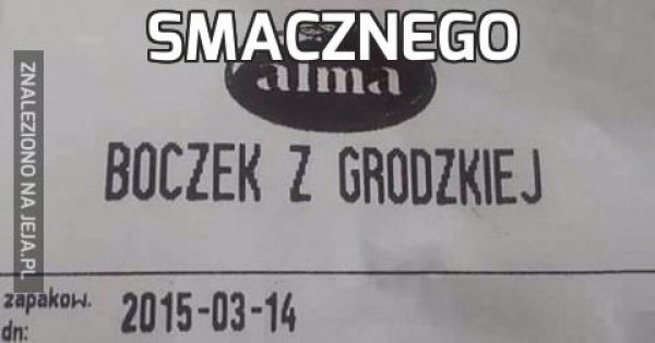 Smacznego - Jeja.pl