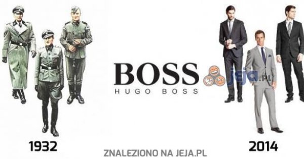Hugo Boss kiedyś i dziś - Jeja.pl