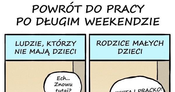 Powrót do pracy po długim weekendzie - Jeja.pl
